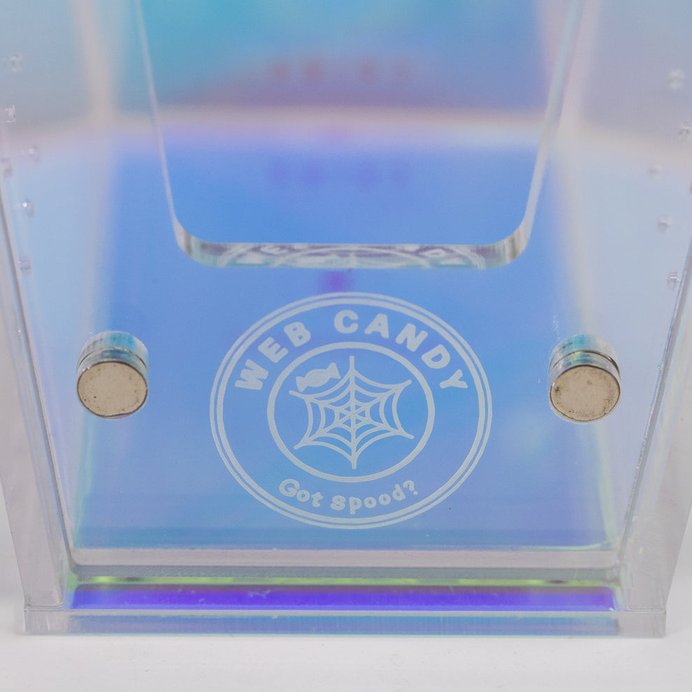 "Web Candy" Iridescent Coffin Crib Mini – Tarantula Cribs