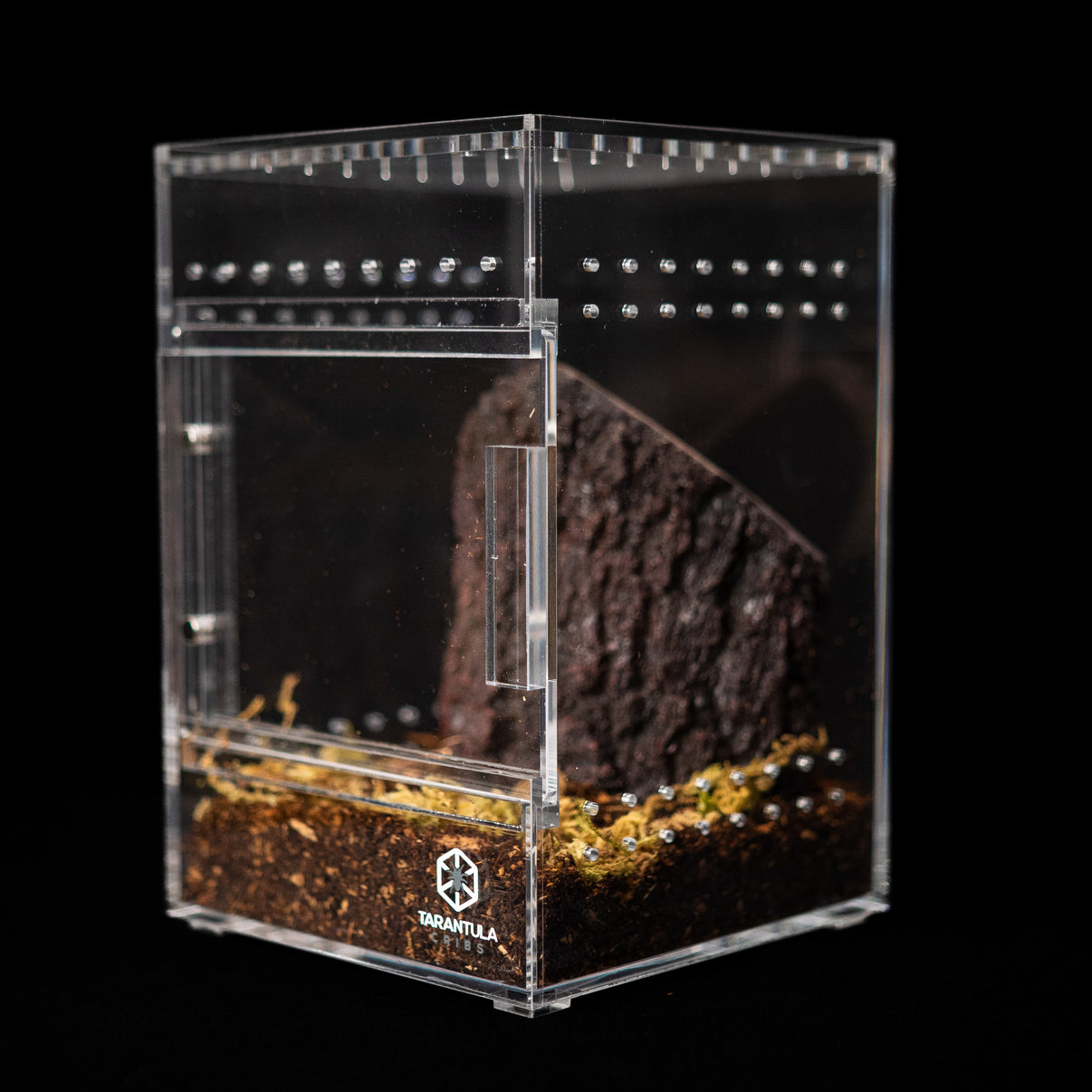 Small Treehouse- Clear Back – Tarantula Cribs