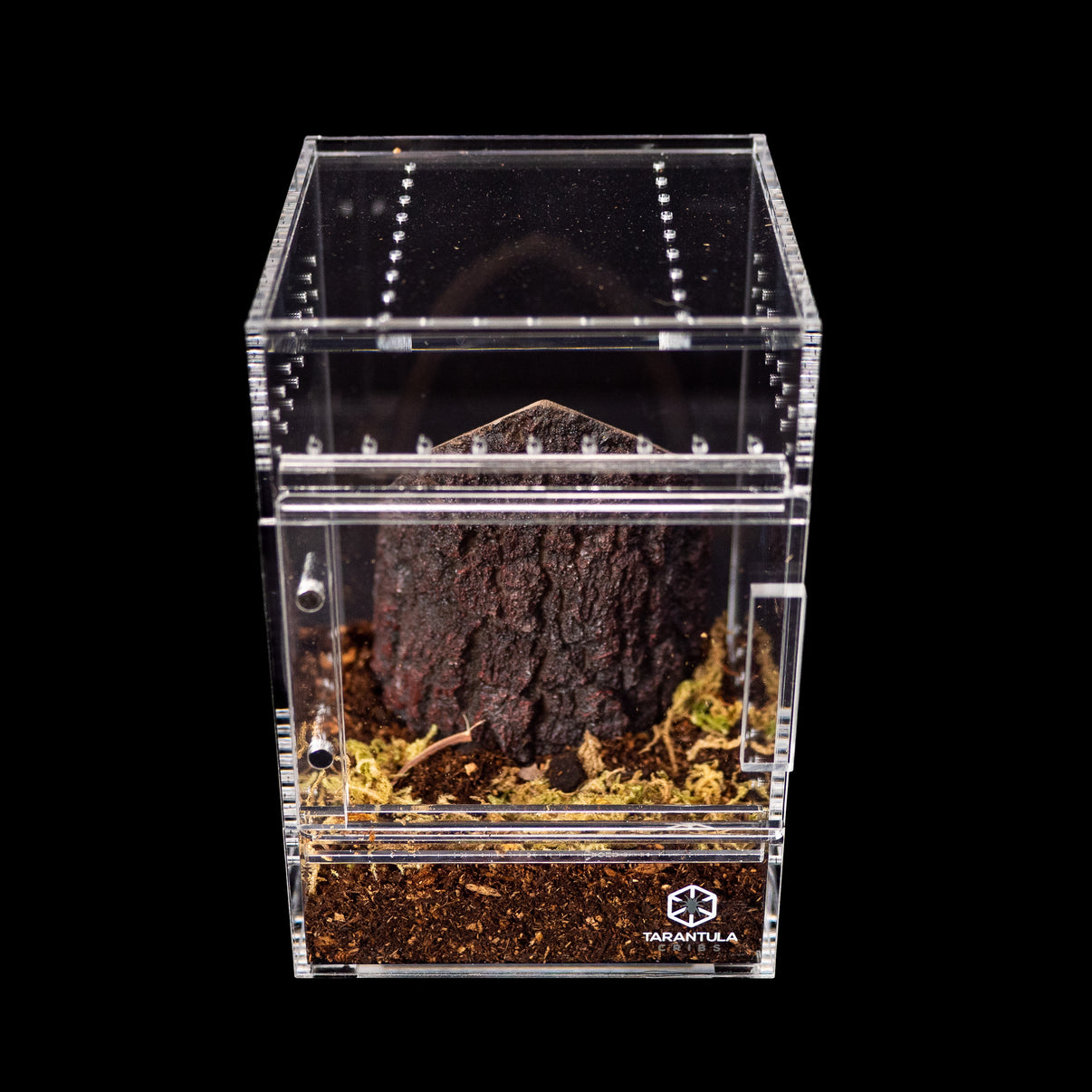 Small Treehouse- Clear Back – Tarantula Cribs
